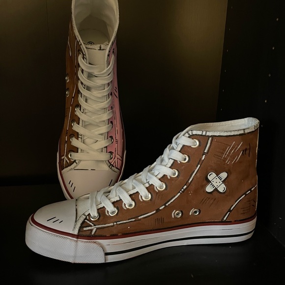 Converse | Shoes | Borderlands Cel Shaded Tiny Tina Bunny Painted ...
